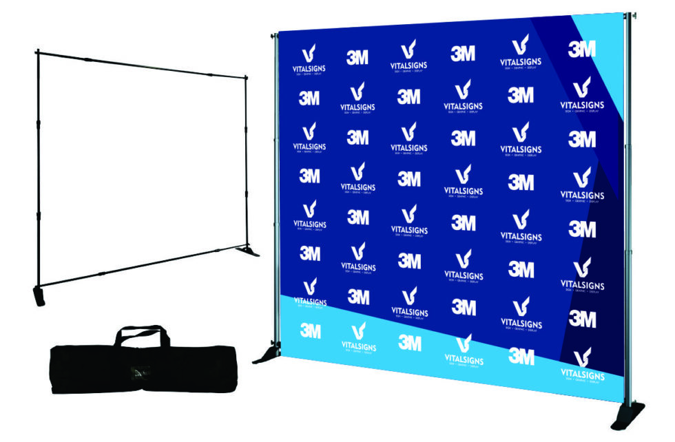 Banner stands & Step & repeat backdrops | Vital Signs, Rochester NY